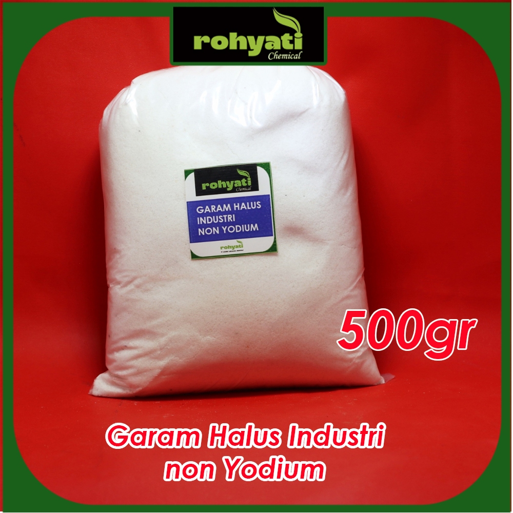 Jual NACL 500GRAM /Garam Halus/ garam industri / non yodium 0,5KG ...