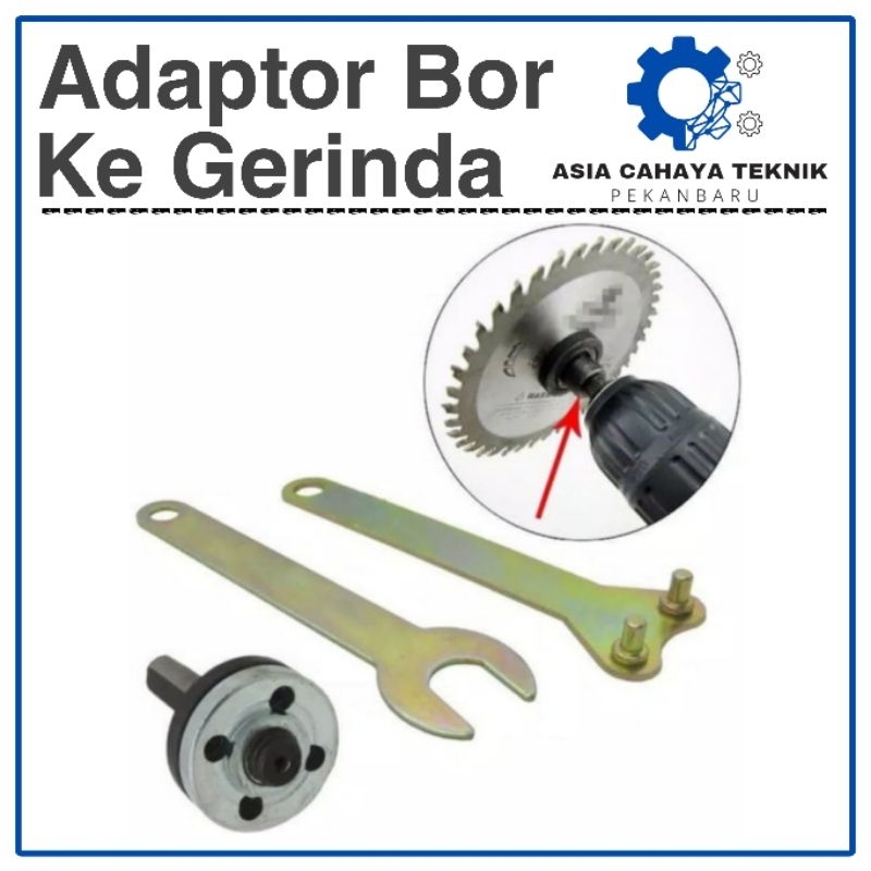 Jual Converter Konektor Adapter Mesin Bor Jadi Gerinda Bor Ke Gerinda ...