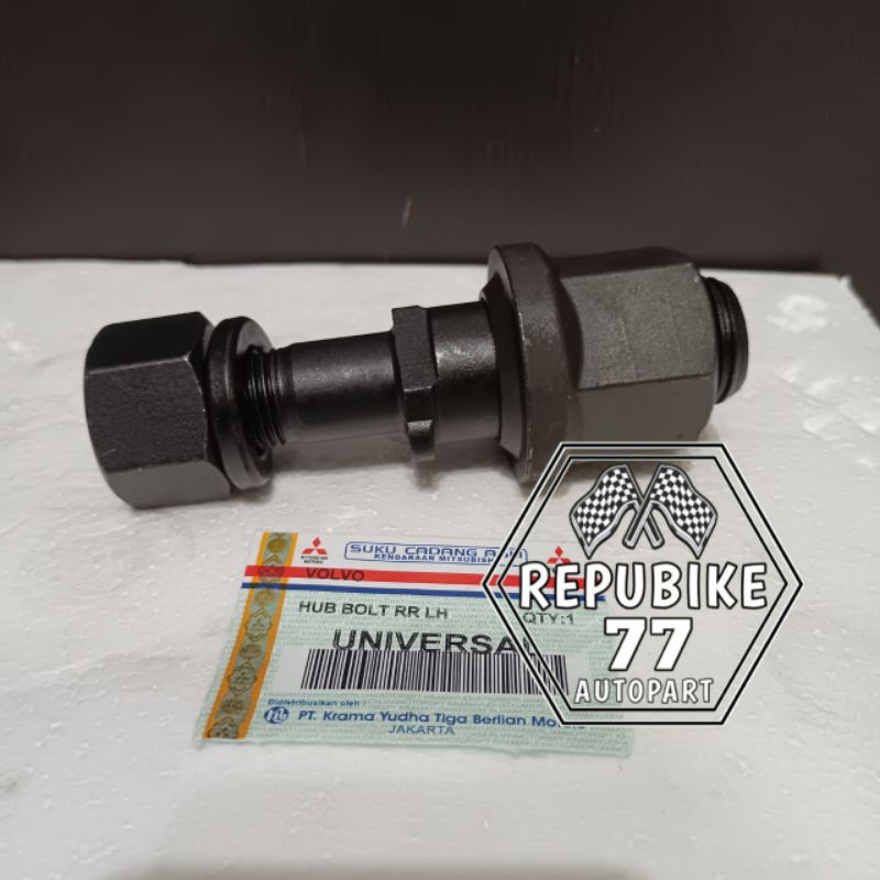 Jual Baut Roda Kepala Besar Truk Hub Bolt RR LH Volvo Modif Canter ...