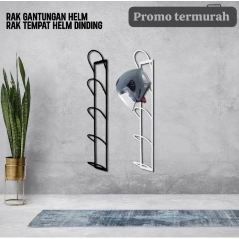 Jual Rak Gantungan Helm Rak Gantungan Serbaguna Tempat Penyimpanan Helm ...