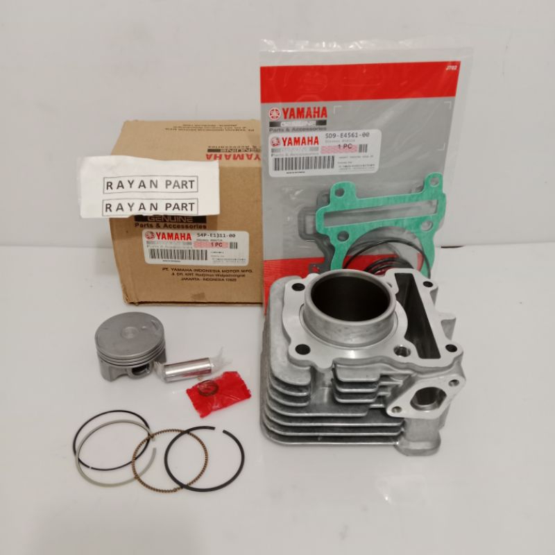 Jual BLOK SEHER SOUL GT 115 MIO J FINO FI 115 KOMPLIT FRE TOP SET 54P | Shopee Indonesia