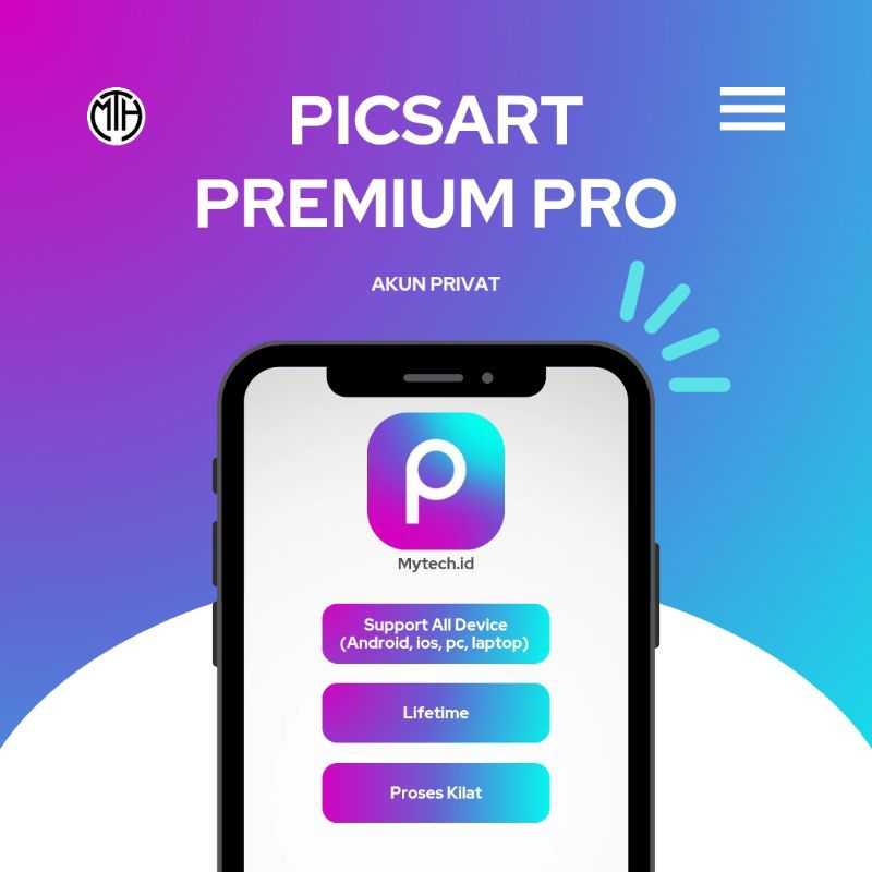 Jual picsart premium pro garansi lifetime bisa semua android, ios laptop | Shopee Indonesia