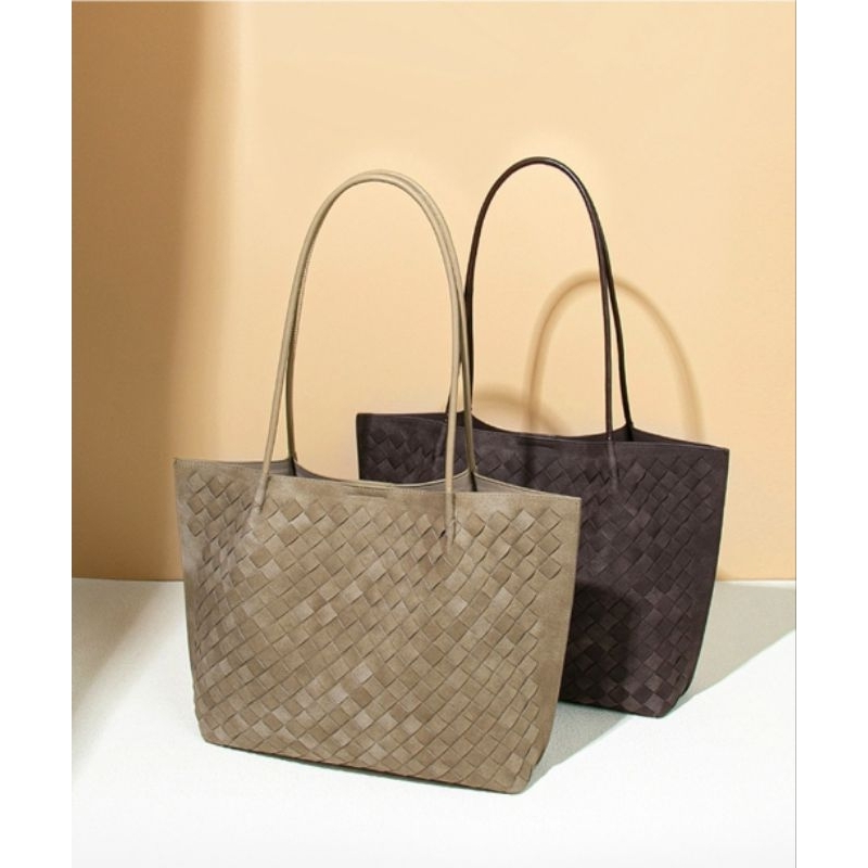 Jual JC Shoulder bag Anyam Suede SV #Y1841 | Shopee Indonesia