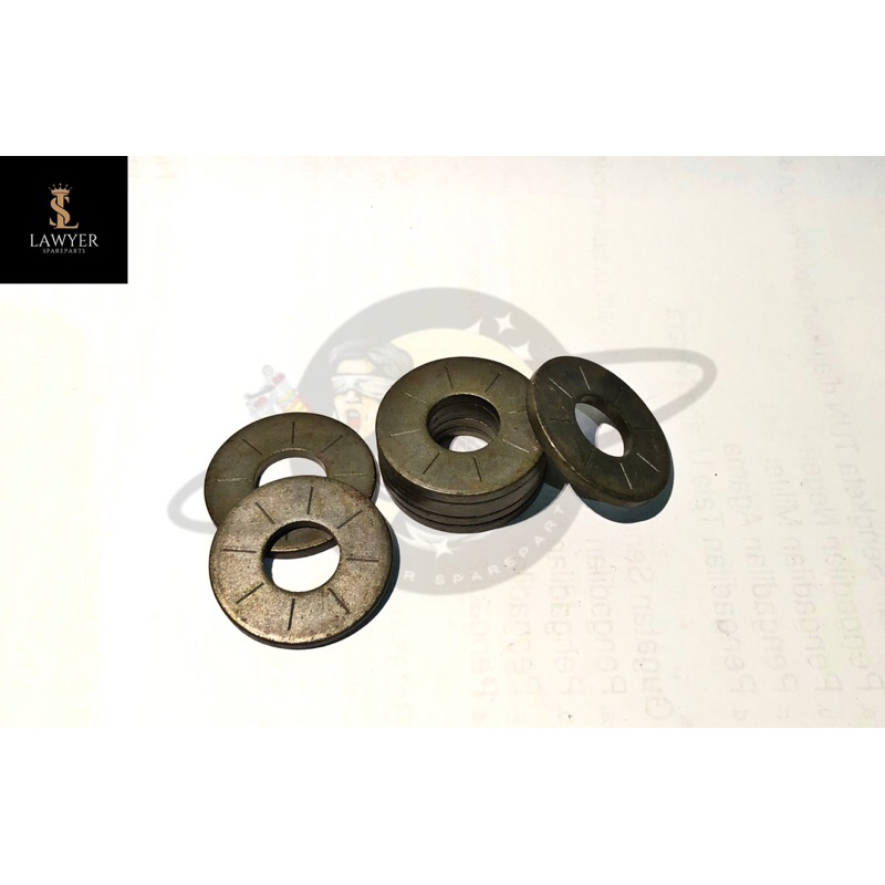 Jual Ring Plat Kuning Diameter Lubang 15mm Tebal 3,3mm Washer Plate O ...