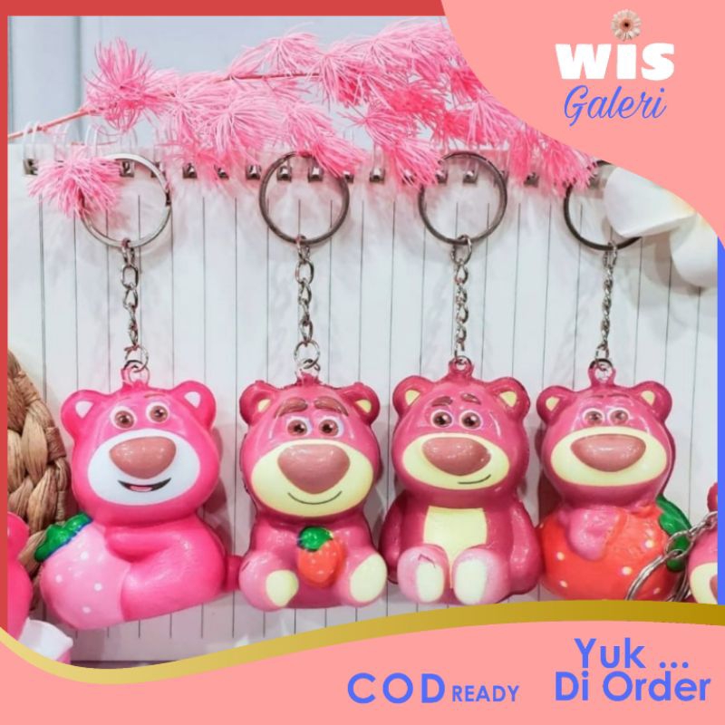 Jual Lotso Animal Zoo Squishy Gantungan Kunci Ganci Lucu Tas Motor ...
