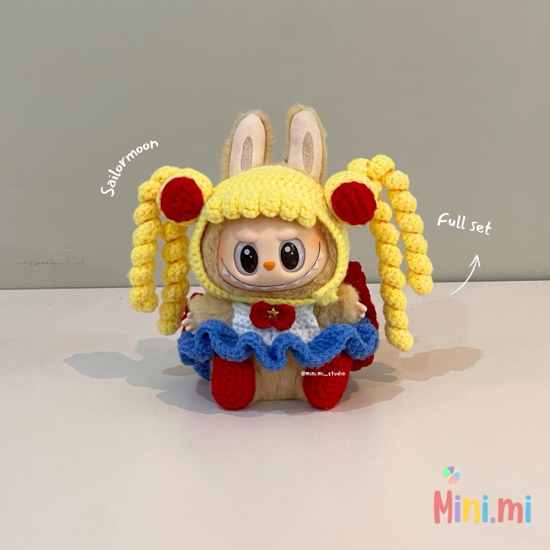 Jual BAJU LABUBU CROCHET SAILOR MOON SAILORMOON | Costume Labubu v1 v2 ...