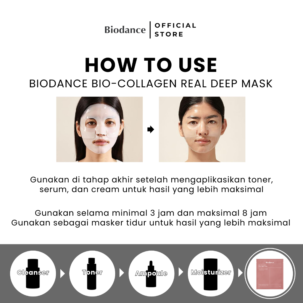 Jual BIODANCE - Bio Collagen Real Deep Mask [ 1 Sheet ] | Shopee Indonesia