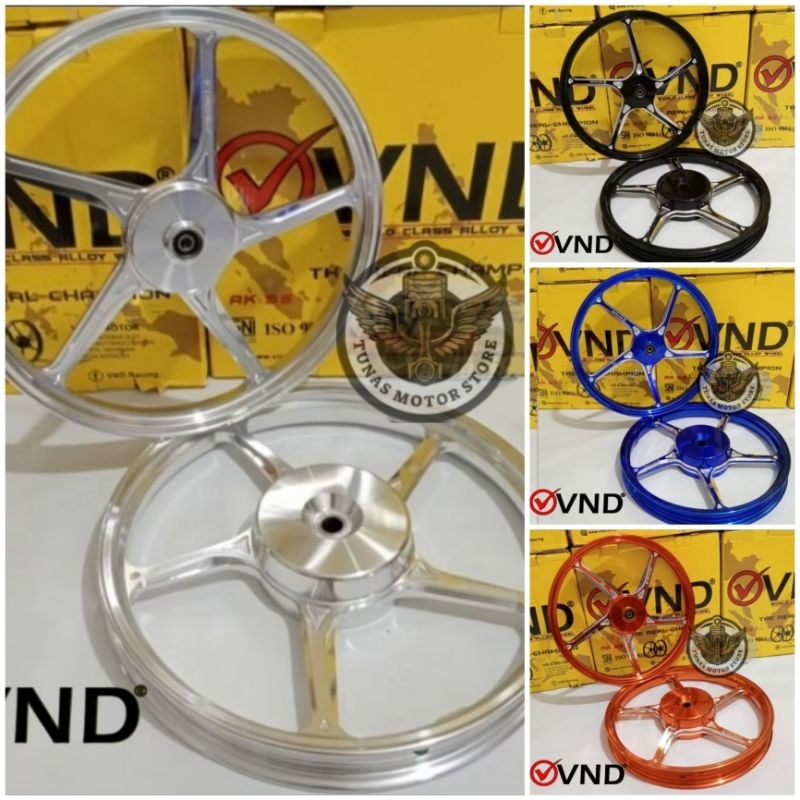 Jual VELG RACING VND AK55 RING 17 AEROX OLD AEROX NEW NMAX TURBO, NEO S NMAX OLD,NEW | Shopee ...