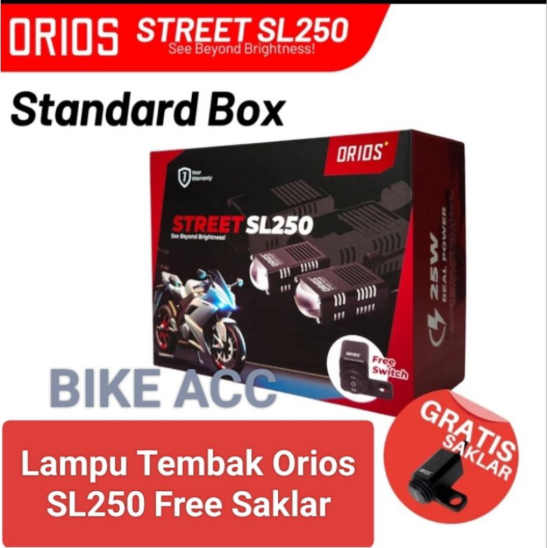 Jual Lampu Tembak ORIOS S250 SL250 S500 Mini Driving light Proyektor ...