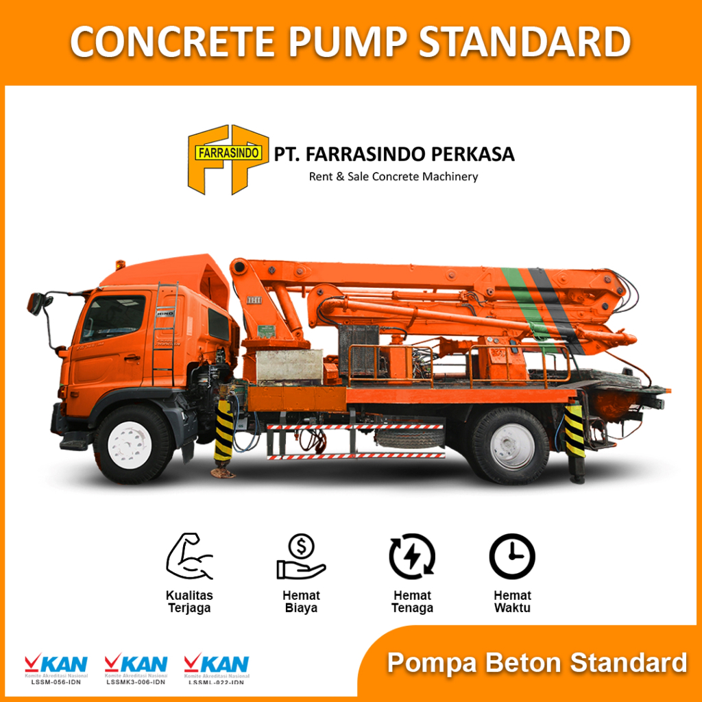 Jual Pompa Beton ( Concrete Pump ) Standard 17- 21 m | Member Of ...