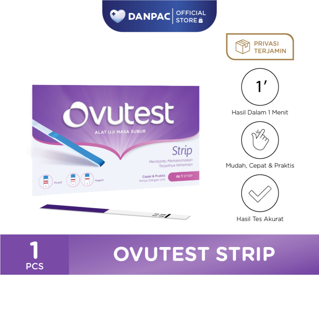 Jual Ovutest Strip Isi 1 Pcs / Ovulation Test Alat Tes Masa Subur ...