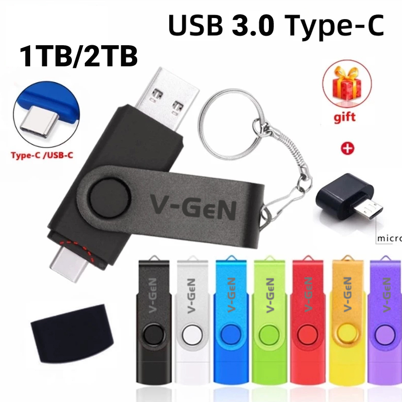 Jual V-gen Original Flashdisk USB 3-in-1 OTG Flash Drive Type-c Storage ...