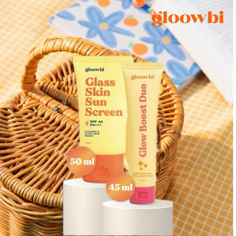 Jual [READY] Gloowbi Glass Skin Sunscreen SPF40 PA+++ 50 ml | Shopee Indonesia