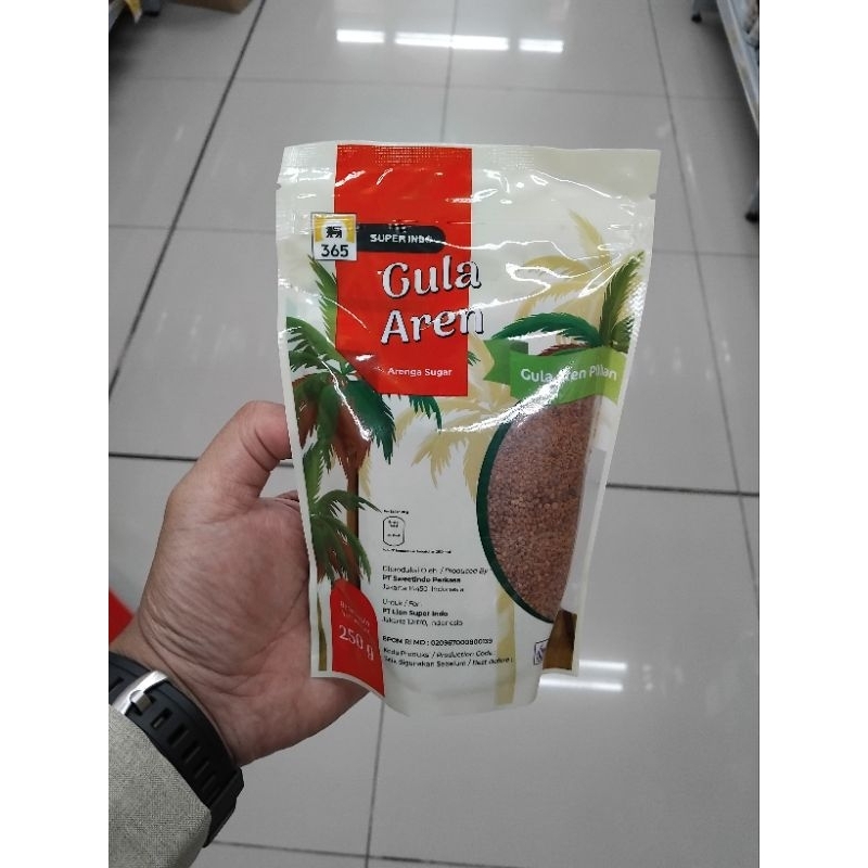 Jual 365 GULA AREN ARENGA SUGAR POUCH // MERK SUPERINDO ORIGINAL ...
