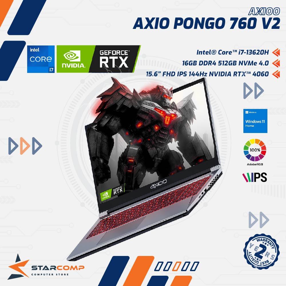 Jual Axioo Pongo 760 V2 i7 13520H 16GB 512GB RTX 4060 8GB 15.6 IPS ...