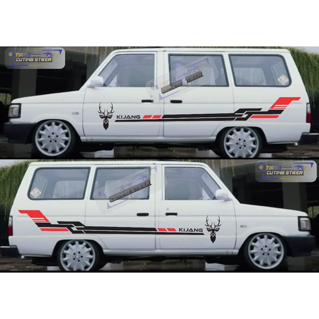 Jual Stiker Mobil Kijang Super Stiker Body Kijang Super Stiker Kijang ...