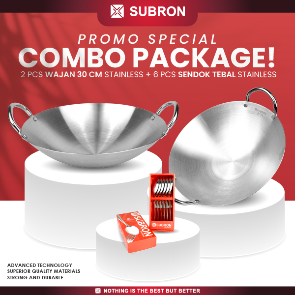 Jual PAKET COMBO TWIN PROMO HEMAT SPECIAL 2PCS Wajan Penggorengan Kuali ...