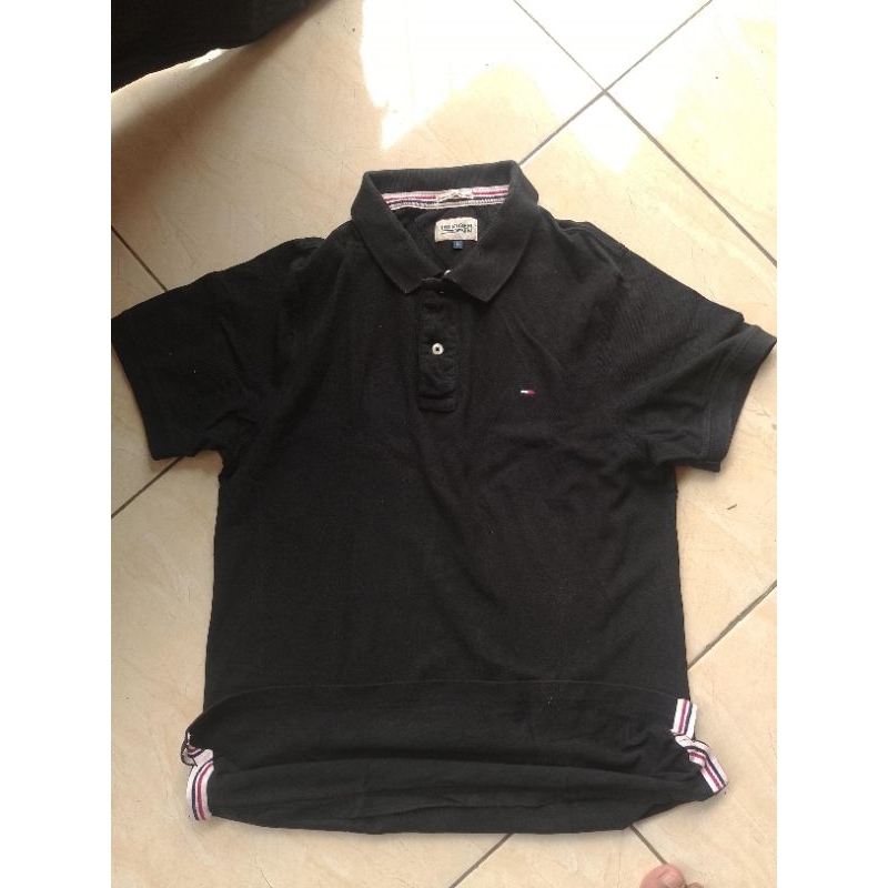 Jual POLI HITAM POLOS TOMMY HILFIGER | Shopee Indonesia
