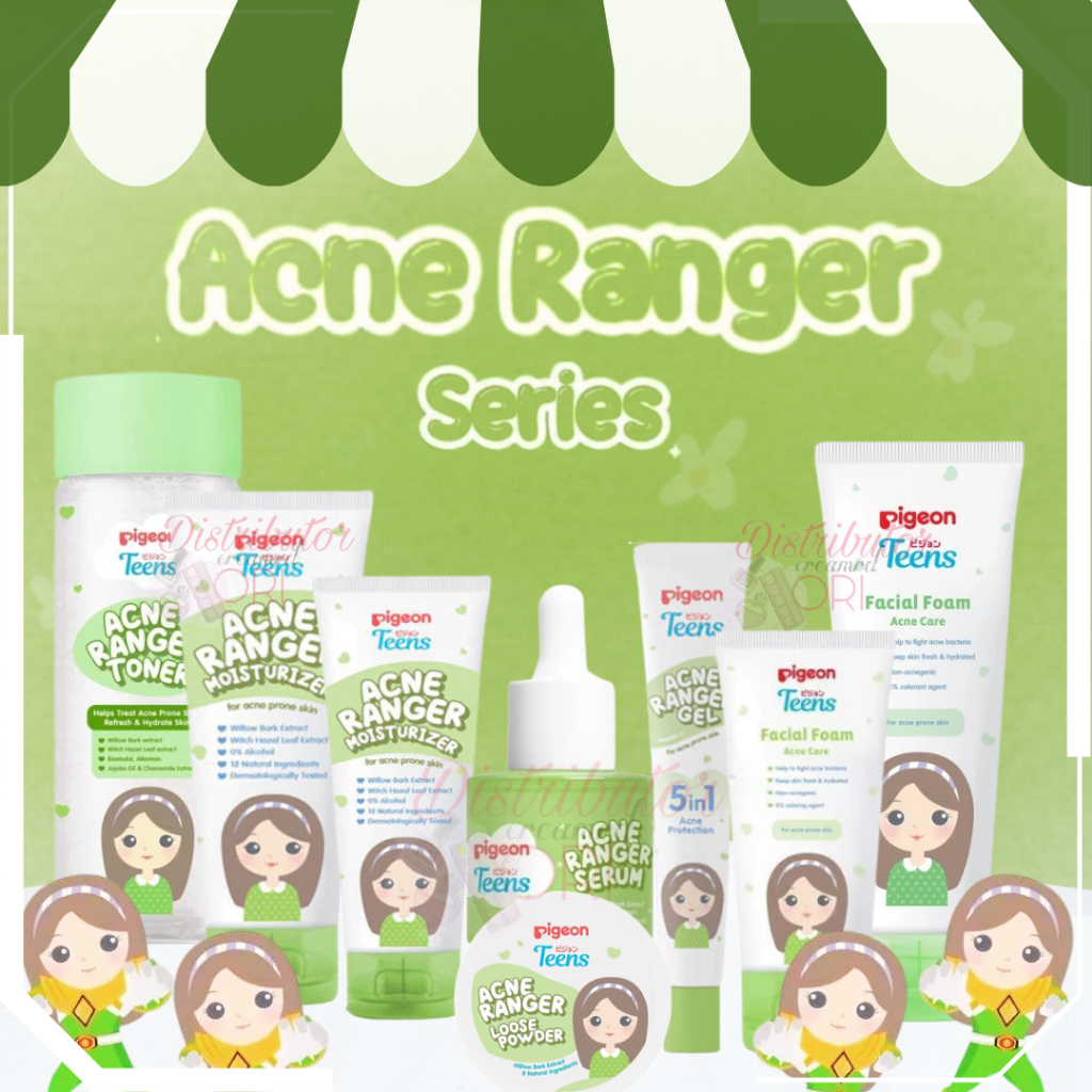 Jual PIGEON TEENS ACNE RANGER SERIES | BPOM | ORIGINAL | Acne Ranger ...