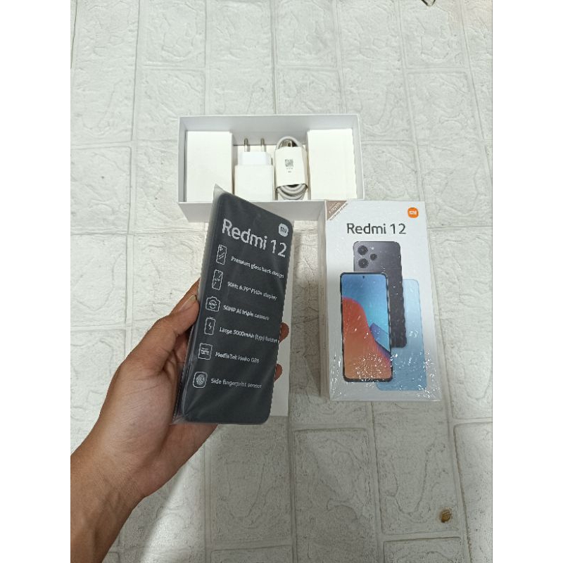 Jual Redmi 12 Ram 8/256 Gb [Second] Like new rasa baru garansi resmi ...