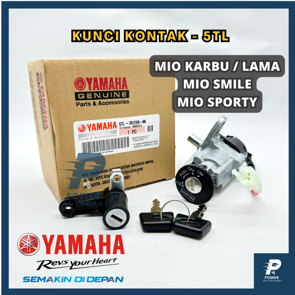 Jual KUNCI KONTAK + JOK MOTOR MIO LAMA/ MIO SPORTY/MIO SMILE/ MIO KARBU ...