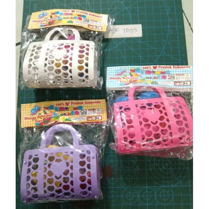 Jual mainan anak tas ada buahnya isi 20 pcs | Shopee Indonesia