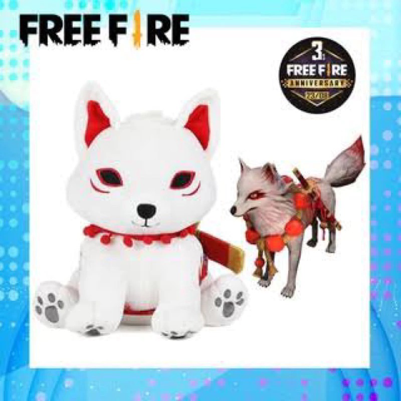 Jual Mainan Boneka Free Fire Spirit Fox Edisi 3Rd Anniversary Terbaru ...