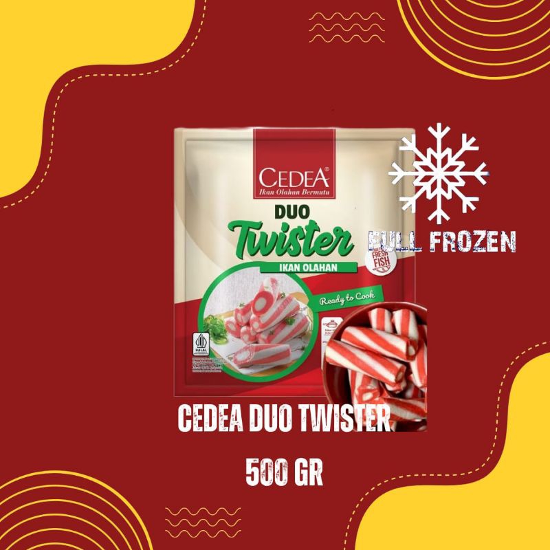 Jual CEDEA Duo Twister Ikan Olahan 500 GR | Shopee Indonesia