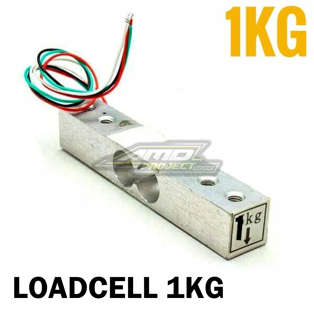 Jual Loadcell 1KG Straight Bar Load Cell Weight Sensor Berat Arduino 1 ...