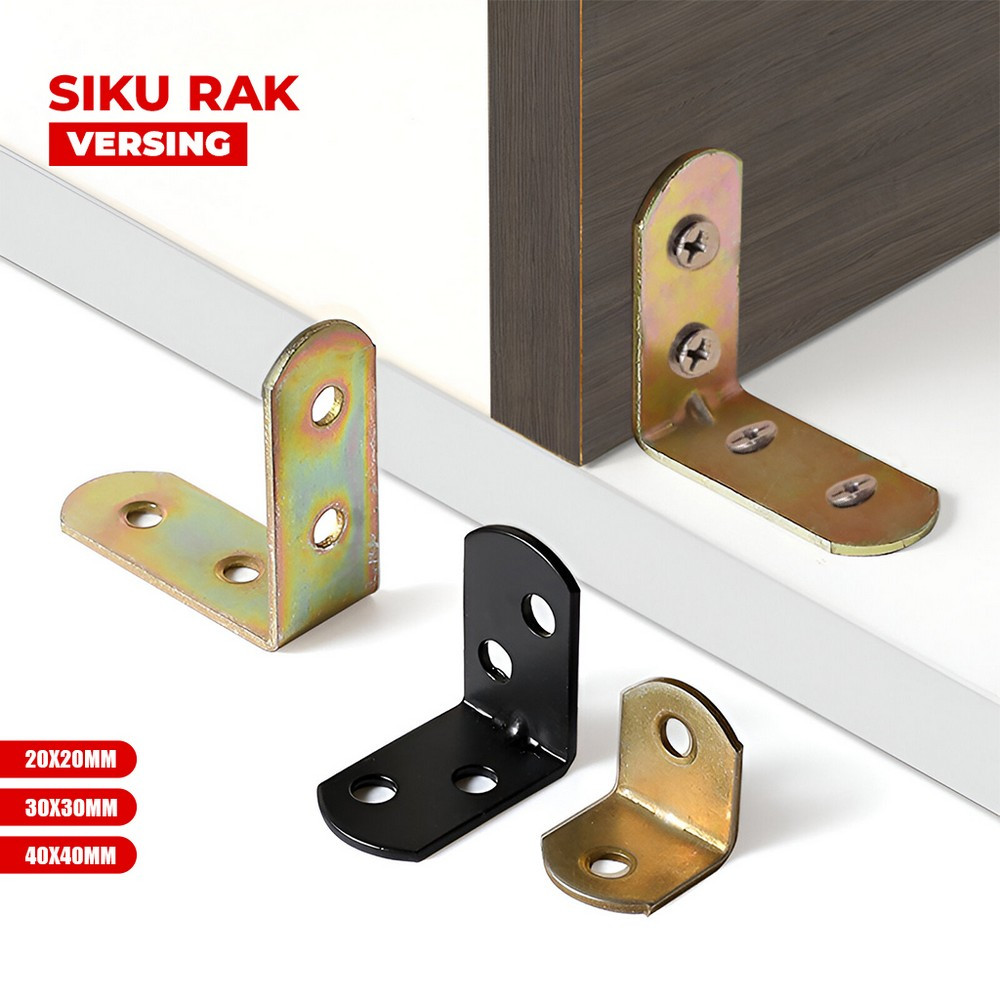 Jual Siku Rak Plat Siku L Besi Stainless Bracket Siku Penyangga Rak ...