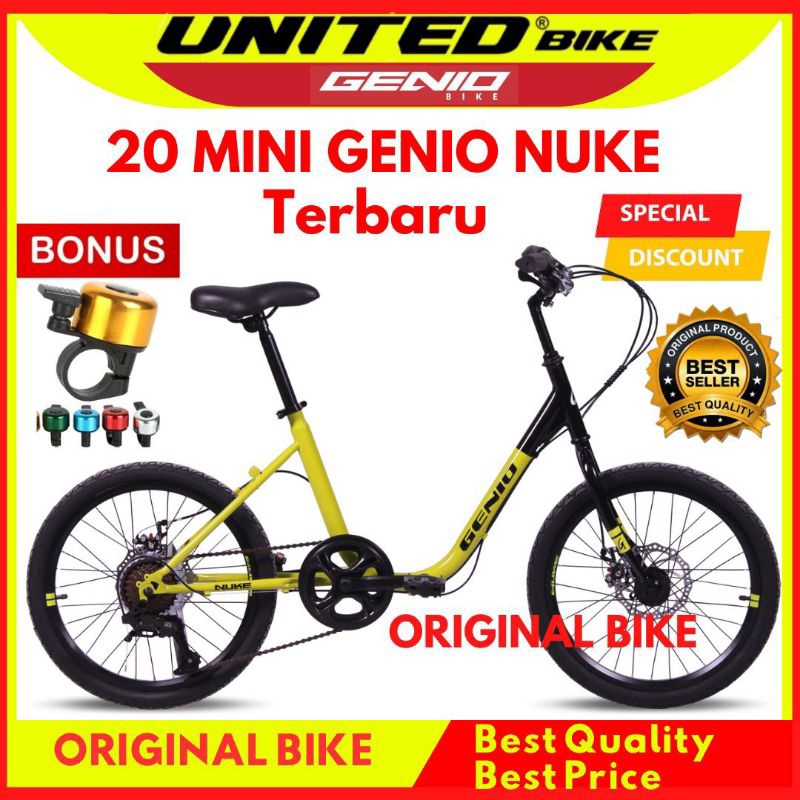 Jual Sepeda Minion Genio Nuke 20 Inch By Unitedbike | Shopee Indonesia