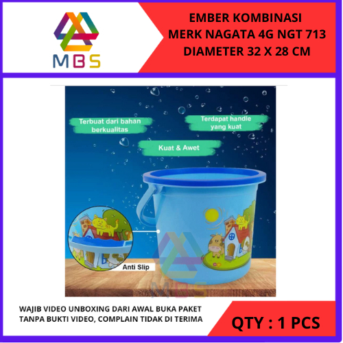 Jual EMBER AIR MERK NAGATA NGT 714 DIAMETER 32 X 28 CM UKURAN 16 LITER ...
