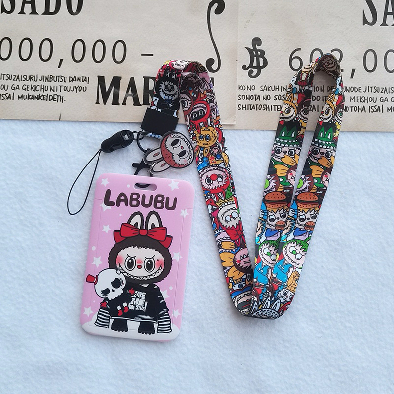 Jual ID CARD KARAKTER LABUBU LUCU GANTUNGAN MRT BUS FLAZZ | LANYARD ...