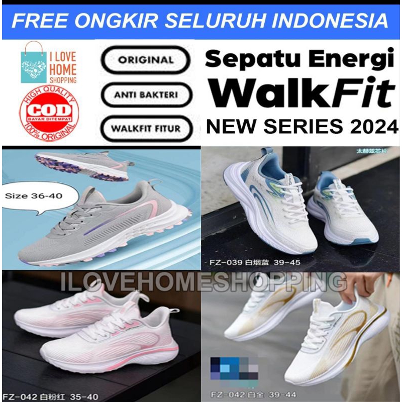 Jual WALKFIT Sepatu Kesehatan Energi Chip Magnetik | Shopee Indonesia