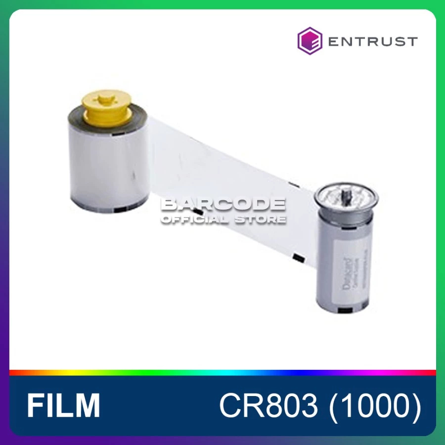 Jual Ribbon Entrust 513157-002 Tinta Printer ID Card CR803 Retransfer ...