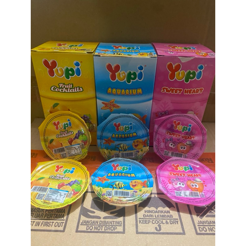 Jual Permen Yupi Cup Perpak isi 12 Pcs all varian | Shopee Indonesia