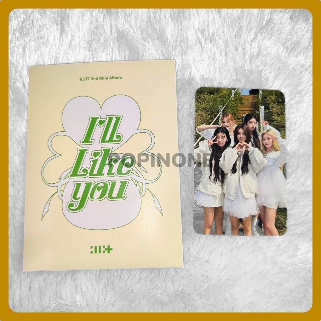 Jual ALBUM ONLY WEVERSE OFFICIAL ILLIT SELCA I'LL LIKE YOU YUNAH MINJU ...