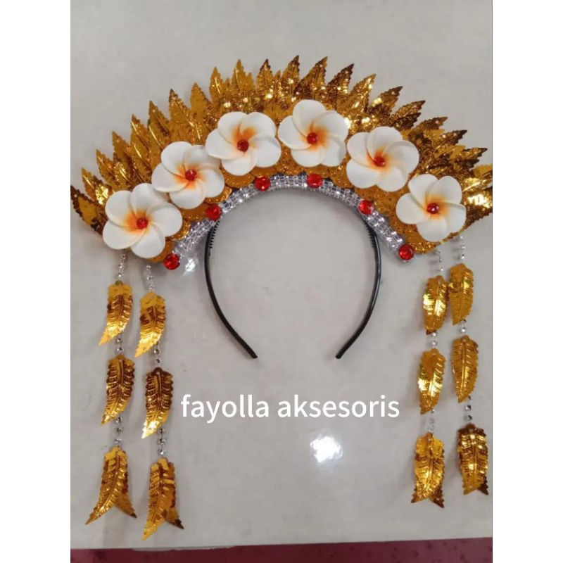 Jual mahkota bando sunting adat bali/untuk semua acara adat | Shopee ...