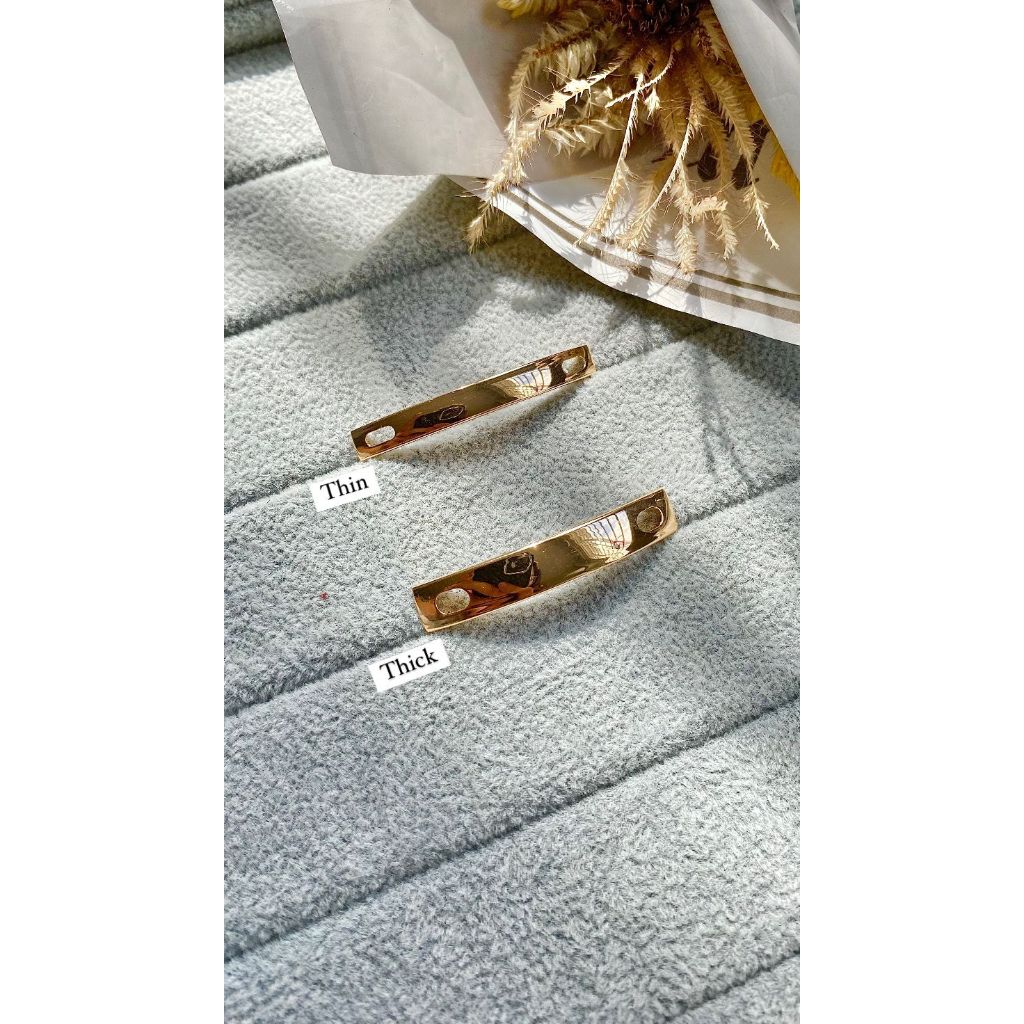 Jual LA CHARM PLAT POLOS KADAR 8K | Shopee Indonesia