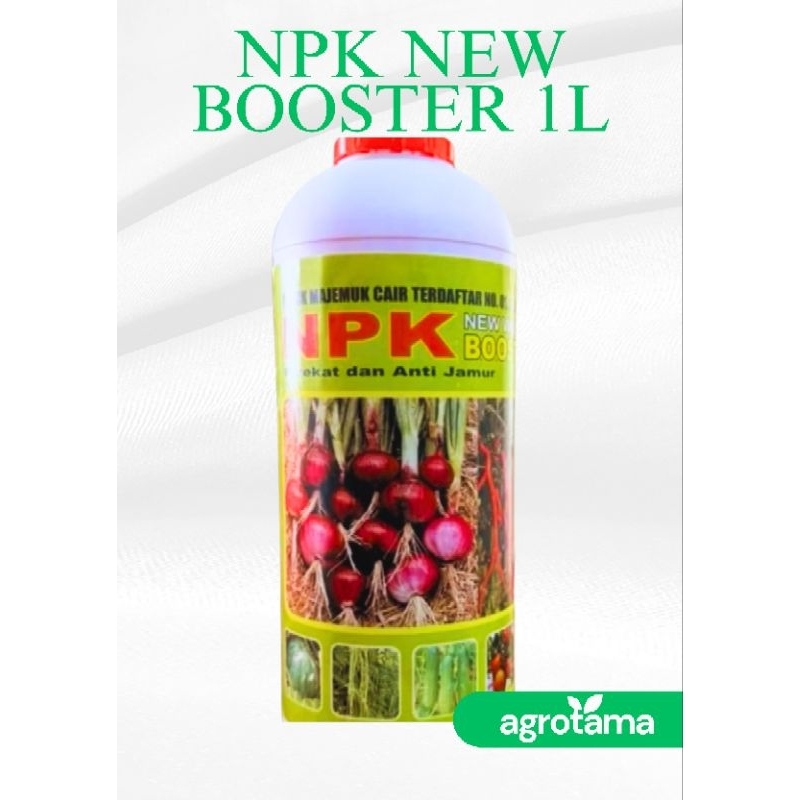 Jual Pupuk NPK Booster 1L Pelengkap Buah dan Daun Plus Anti Jamur Plus GA3 ZPT | Shopee Indonesia