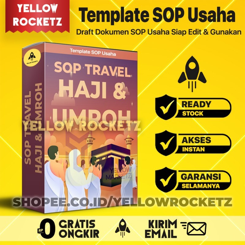 Jual Paket SOP TRAVEL HAJI - Template Standart Operational Procedure Usaha Bisnis Tour Travel ...