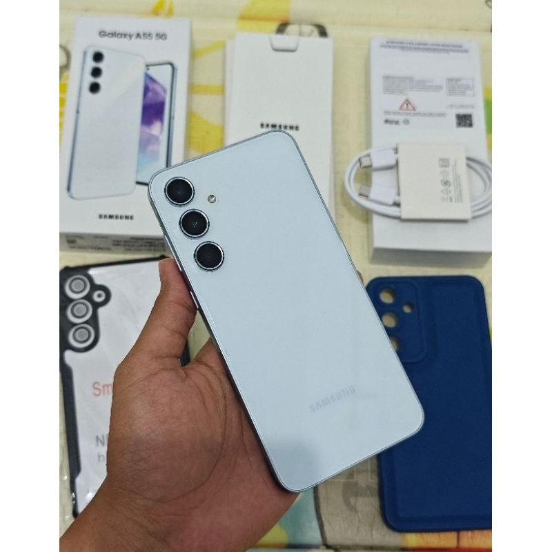 Jual Samsung A55 Ram 8 GB /256 GB Fullset Mulus Like New | Shopee Indonesia