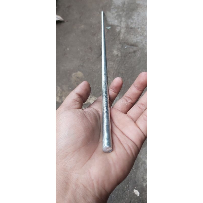 Jual As Drat Besi Galvanis 10mm Panjang 100cm Long Drat Galvanis ...