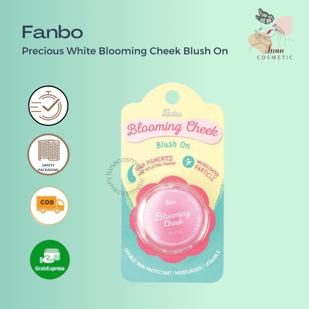 Jual Fanbo Precious White Blooming Cheek Blush On 4gr | Shopee Indonesia
