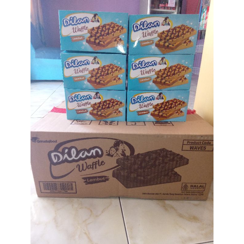 Jual DILAN WAFFLE KOTAK ISI 12 | Shopee Indonesia