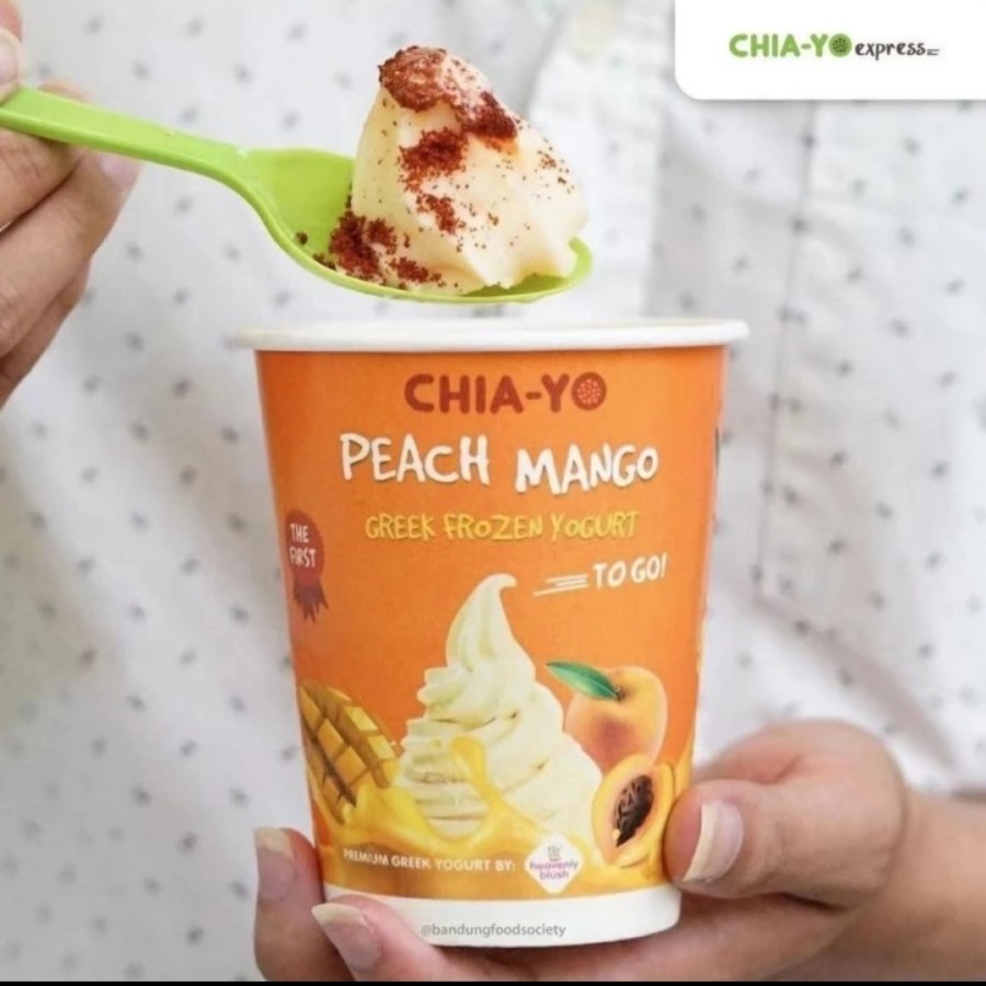 Jual Chia-Yo Greek Frozen Yogurt Chia Yo x Heavenly Blush | Shopee ...
