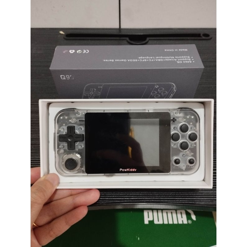 Jual game nostalgia jadul POWKIDDY Q90 Retro Game Handheld Console ...