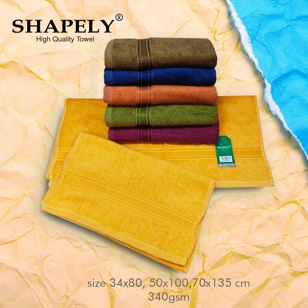 Jual Handuk Murah Travel Shapely Polos Ukuran 50x100 cm | Shopee Indonesia