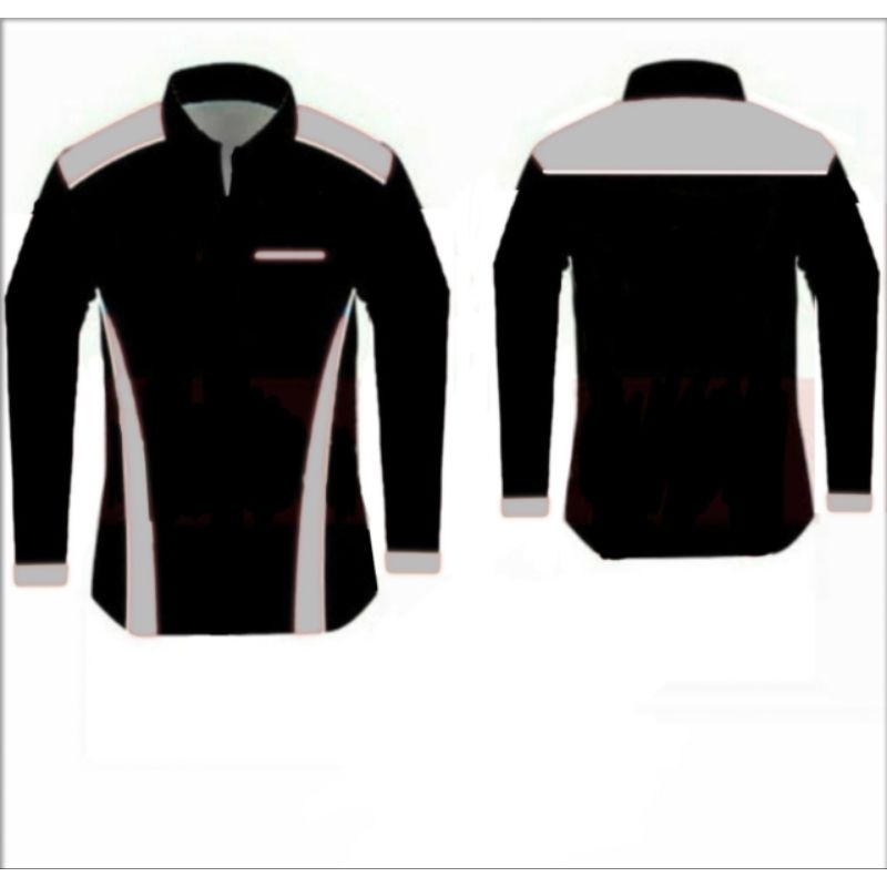 Jual kemeja seragam kerja seragam komunitas lemgan panjang werpack pria ...