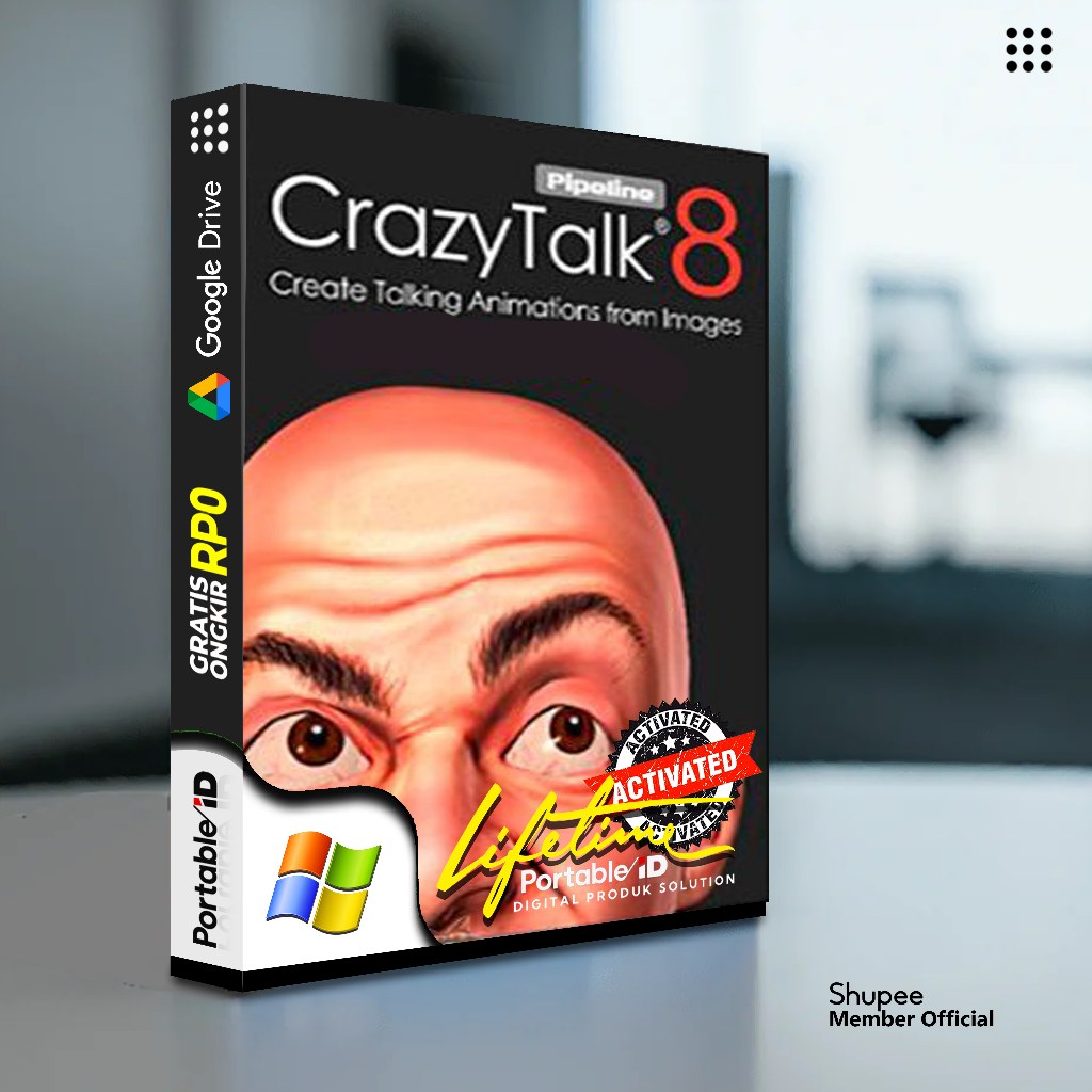 Jual CrazyTalk Pipeline + Resource & Template Pack Animation | Shopee Indonesia